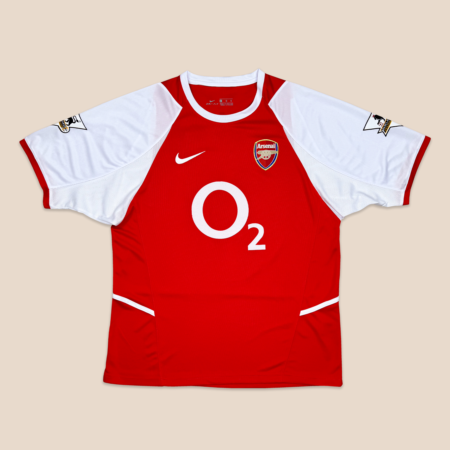 Camiseta Arsenal 2003/04 Local