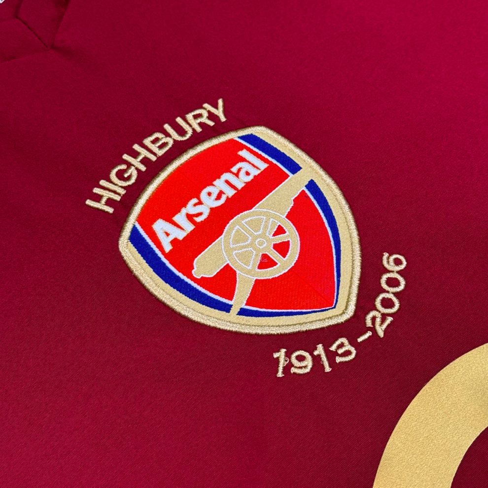 Camiseta Arsenal 2005/06 Local