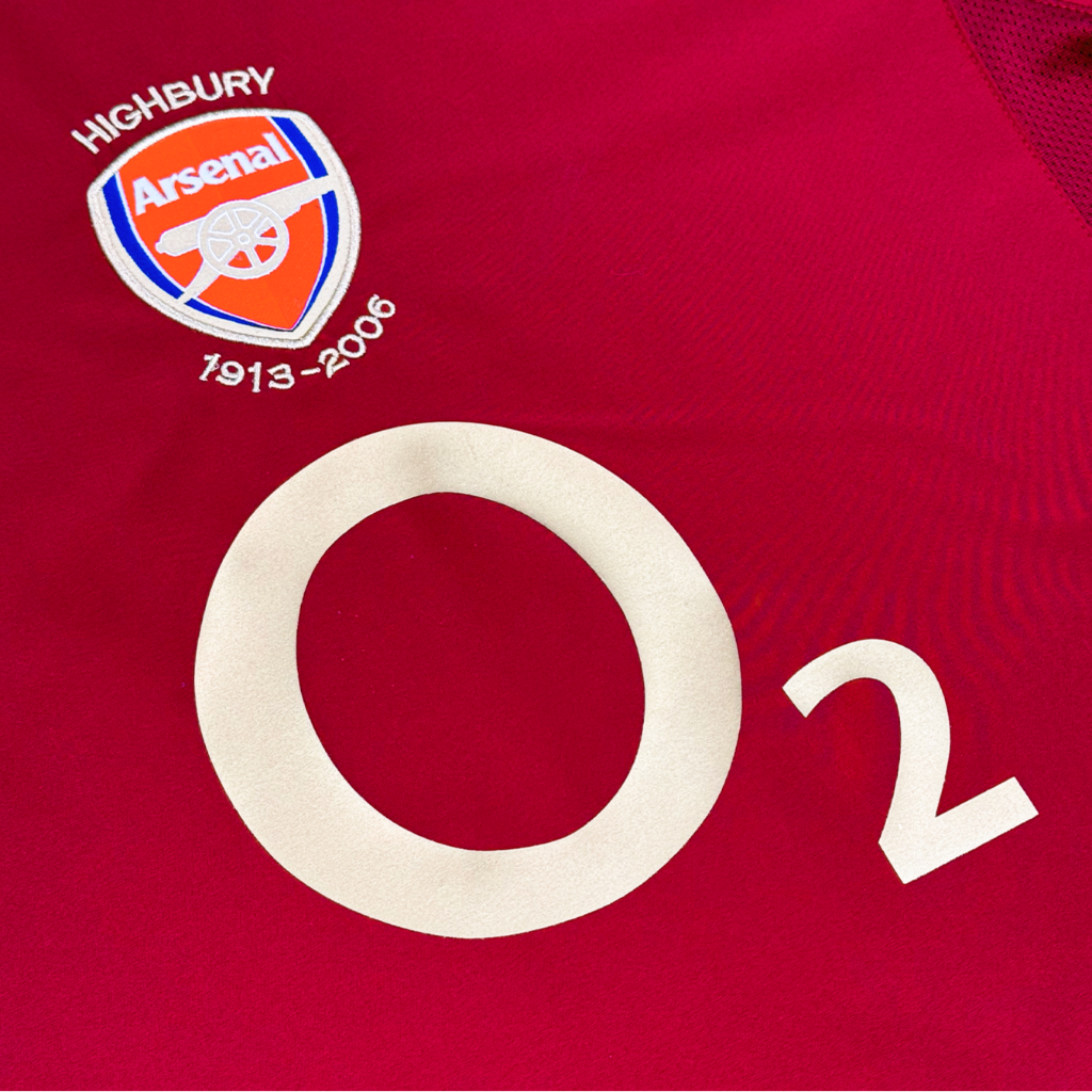 Camiseta Arsenal 2005/06 Local